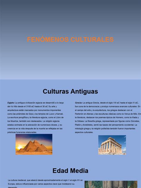 Fenómenos Culturales Pdf Antiguo Egipto Antigua Grecia