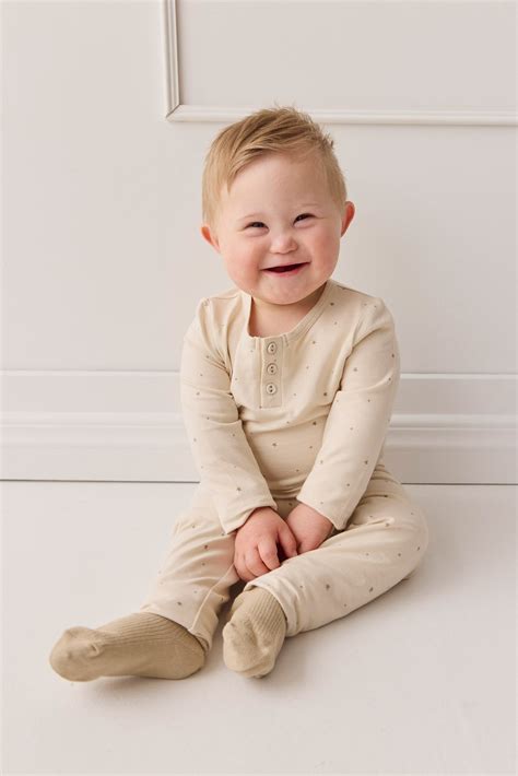 Organic Cotton Modal Legging Milky Way Buff Jamie Kay Nz