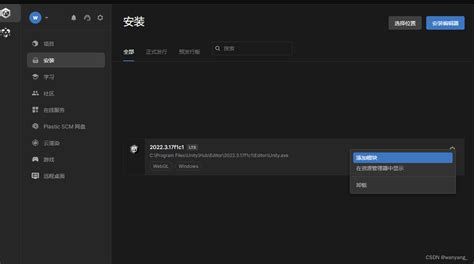 Unity设置中文unity没有language选项 Csdn博客