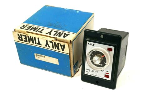 NEW ANLY ELECTRONICS AH2 Y TIMER AH2Y SB Industrial Supply Inc
