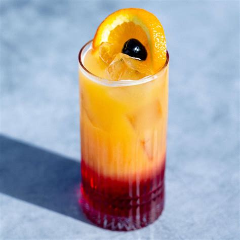Tequila Sunrise Cocktail Recipe