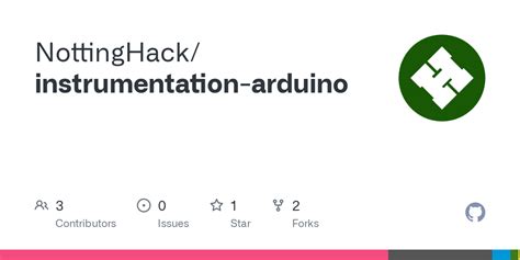 GitHub NottingHack Instrumentation Arduino
