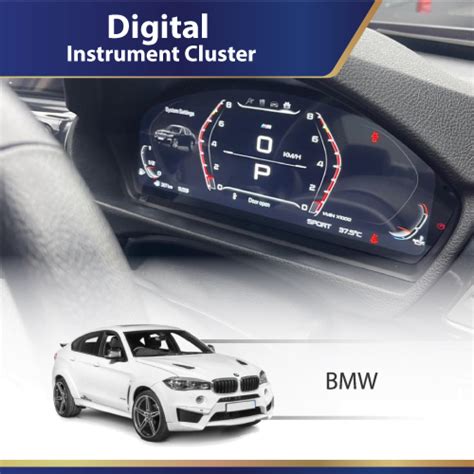 Digital Instrument Cluster Bmw Dmp Car Design