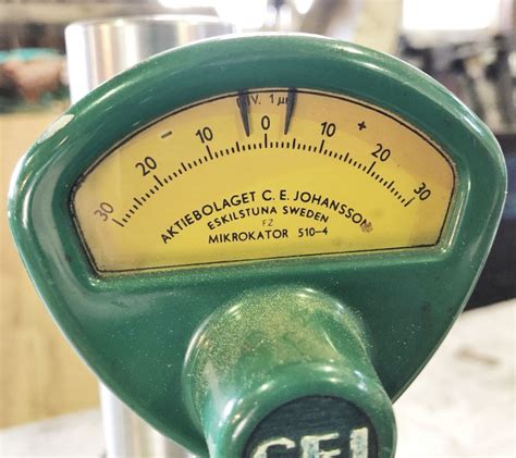 The Johansson Mikrokator A Dying Masterpiece Elastocon Ab