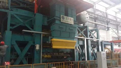 Static Pressure Horizontal Green Sand Molding Line Foundry Machinery Flask And Molding Box