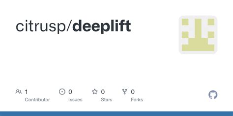 Github Citrusp Deeplift