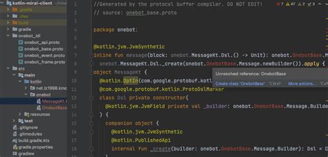 generate kotlin code unresolved reference · issue 8668