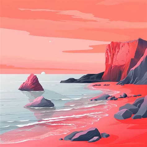 Photorealistic Style Landscape Clipart 4k And Vector Art Imagella