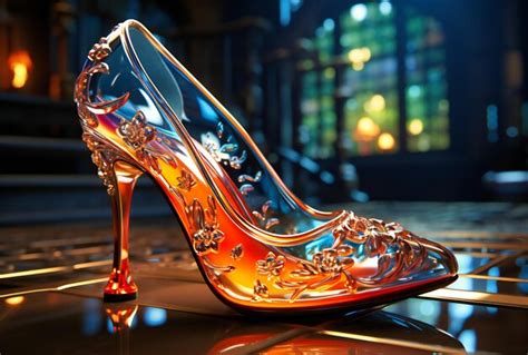 Premium Ai Image An Image Of Cinderellas Glass Shoe