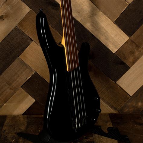 Ibanez 1994 Sdgr Sr400fl Fretless Bass Black With Gigbag Used
