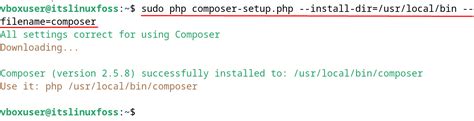 How To Install And Use Php Composer On Debian Its Linux Foss