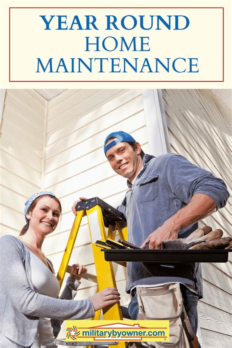Year Round Home Maintenance Checklist