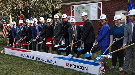 Procon And Easterseals Nh Break Ground On 15 Acre Military And Veterans