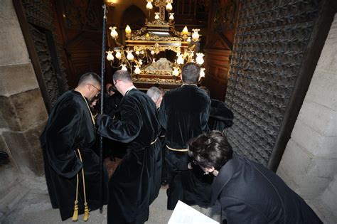 SEMANA SANTA ORIHUELA Procesión Orihuela caballero cubierto y la diablesa