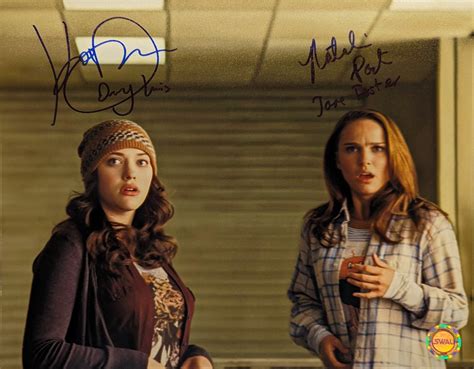 Natalie Portman And Kat Dennings Thor Signed 11x14 Covert Comics