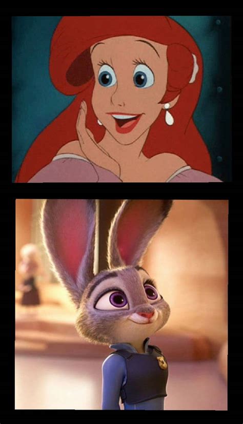 Ariel Meet Judy Hopps By Carlosuriel13 On Deviantart