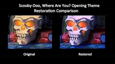 Scooby Doo Where Are You Season 2 Intro Restoration Comparison