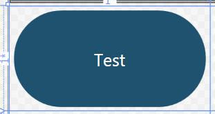 Wpf Button Style With Roundend Corners Relative To The Button Size And