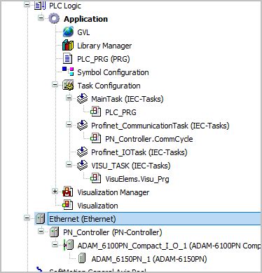 Configure Adam Profinet Device With Codesys Eci Documentation