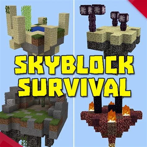 Best Mcpe Skyblock Map Mzaerplace
