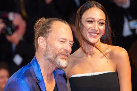 Radioheads Thom Yorke 51 Marries Girlfriend Dajana 36 In Front Of