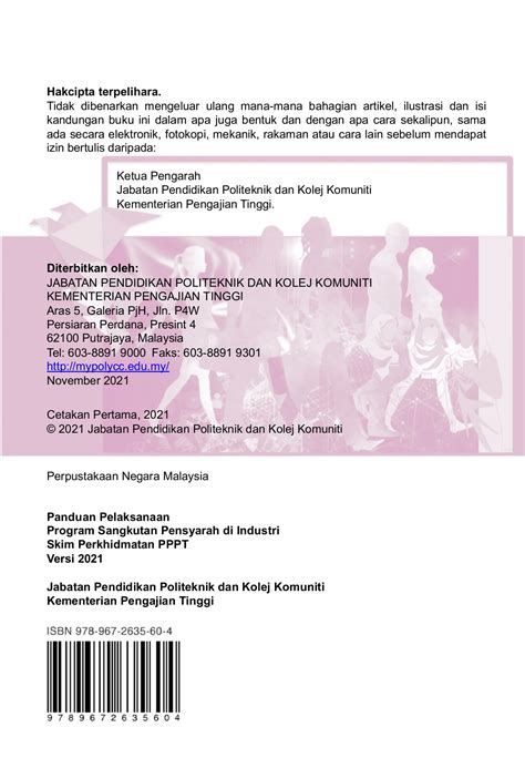 Panduan Perlaksanaan Sangkutan Pensyarah Di Industri Skim Pppt Versi