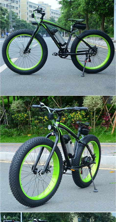 Fat Tire Electric Bike 750 Watt Beach Cruiser 750w Ebike