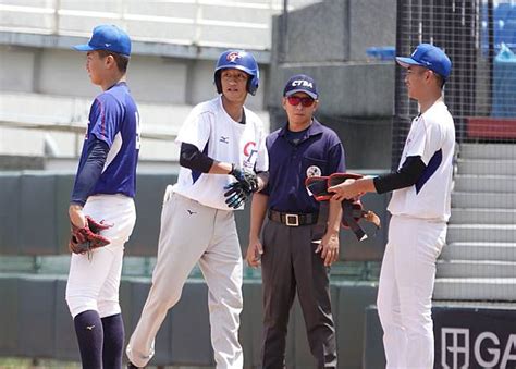 U18培訓隊藍白對抗賽 杜禹鋒首戰1安1盜圖 中央通訊社 Line Today