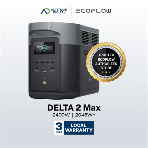 Ecoflow Delta 2 Max Portable Power Station Shopee Philippines