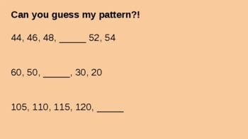 Odd Even And Number Patterns By Dani Rogers TPT
