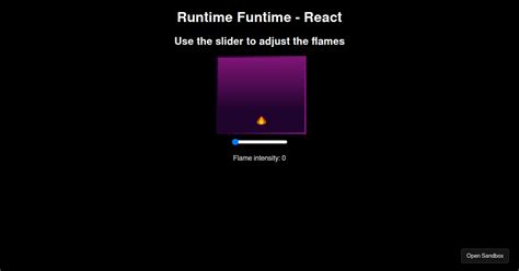 Rive Flame React Codesandbox