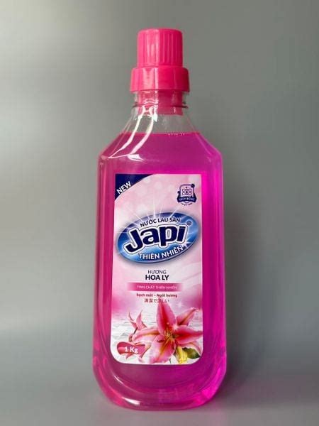 Nước Lau Sàn Japi 985ml Hương Hoa Ly Thiên Nhiên Mới Japi
