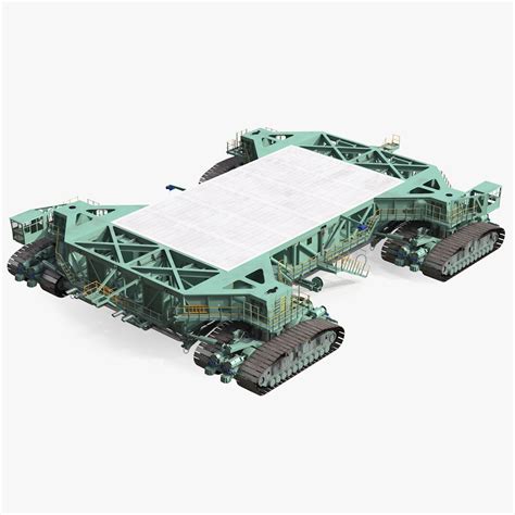Mobile Launcher Platform Crawler 3d Model 149 3ds Blend C4d Fbx