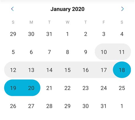 Background For Certain Dates For A Month Repeats Every Six Months