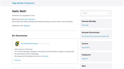 Page Builder Themes Test 2025 flexibel schnell und günstig