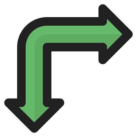 Double Arrow Generic Outline Color Icon