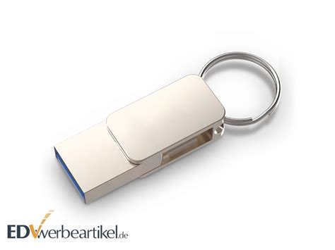 Micro USB oder USB Typ C Stick mit Logogravur oder Druck