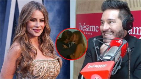 Beso Entre Sofía Vergara Y Marcelo Cezán