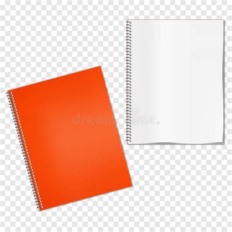 Mockup Spiral Bound Cover Stock Illustrations 1 305 Mockup Spiral