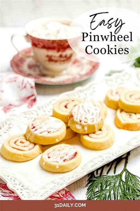 Delicious Raspberry Jam Pinwheel Cookies