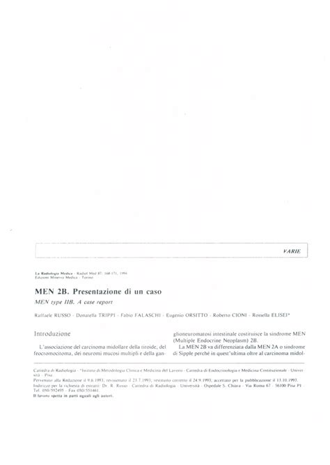 Pdf [men Iib A Case Report]