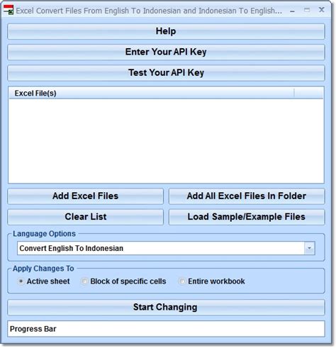 How To Convert Excel Files From English To Indonesian And Vice Versa