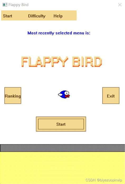 基于c 实现惊险刺激的flappy bird设计 flappy bird游戏设计与实现 csdn博客