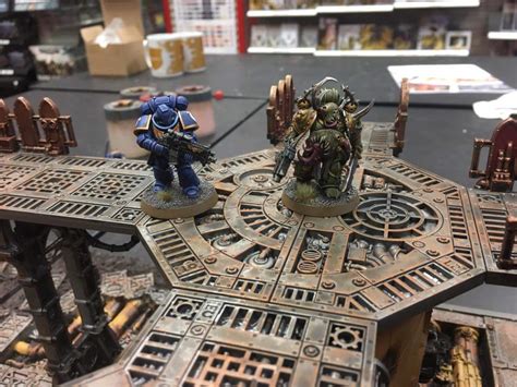 Good Side By Side Size Comparison Of New Primaris And Death Guard