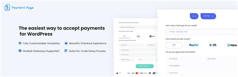 Payment Page Best Payment Form Plugin For Stripe And Paypal Plugin