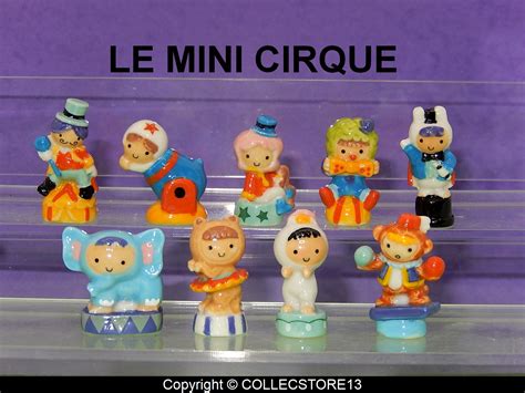 SERIE COMPLETE DE FEVES LE MINI CIRQUE 2023 Fèves de collection