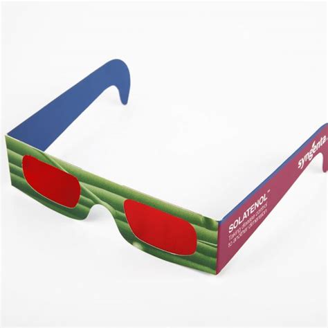 Paper 3d Customised Decoder Glasses For Creative Marketing