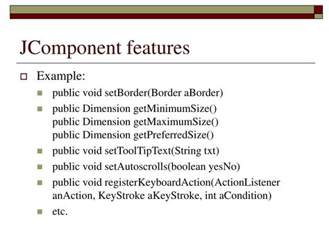 Ppt Algorithm Programming 1 Java Gui With Swing Powerpoint