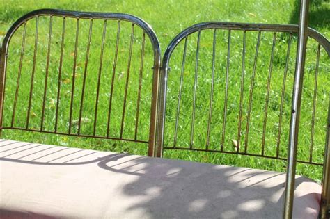 Shadow Of Grass On Metal Premium Photo