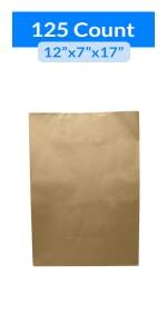 Amazon Reli Paper Grocery Bags W Handles Pcs Bulk X X Large Paper Grocery